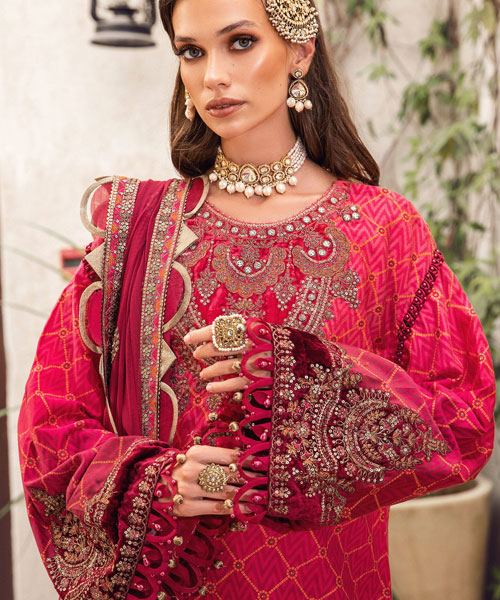 Biggest Range of Pakistani Designers Suits - Resham Fabrics