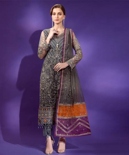 Biggest Range of Pakistani Designers Suits - Resham Fabrics