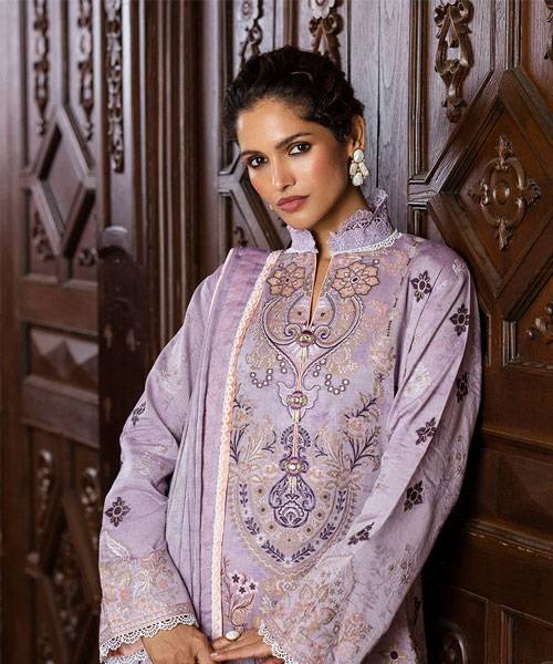 MUSHQ Seraph Jacquard Lawn Collection '25 - Resham Fabrics