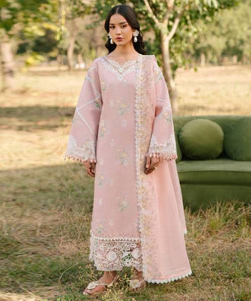 PARISHAY Ivy Bloom Luxury Lawn Collection ‘25 - Resham Fabrics
